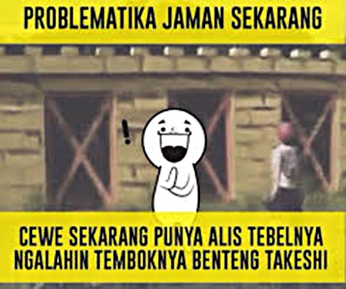 10 Meme Lucu 'Alis Tebal' yang Ampuh Ceriakan Harimu