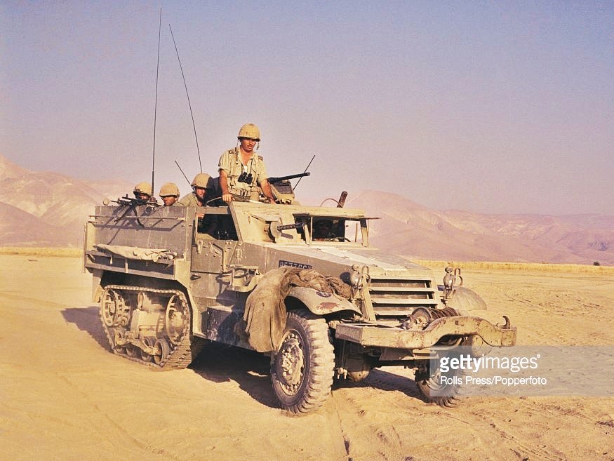 Ed Okun "Modeling Military History": IDF M3 Halftrack with soldiers ...