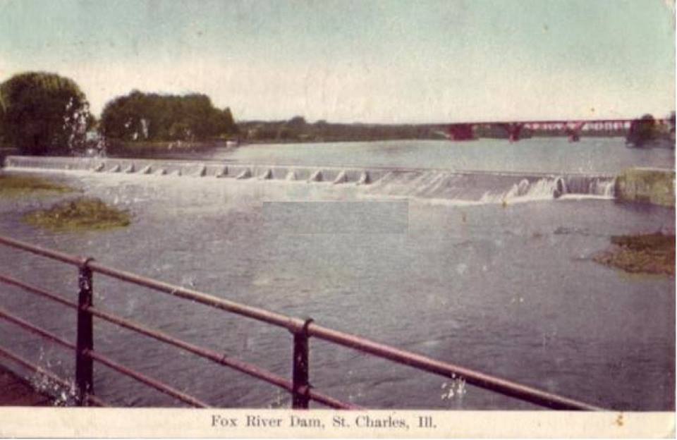Industrial History: CGW Bridge over Fox River in St. Charles, IL