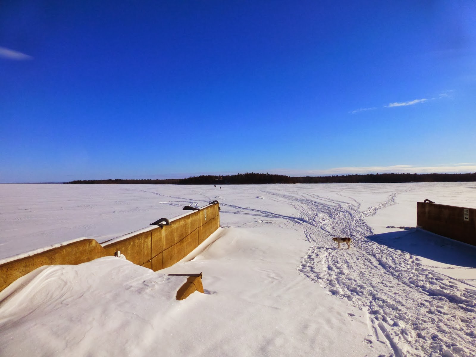 Off on Adventure: XC Ski on Valcour Island (near Plattsburgh, NY) - 2/16/14
