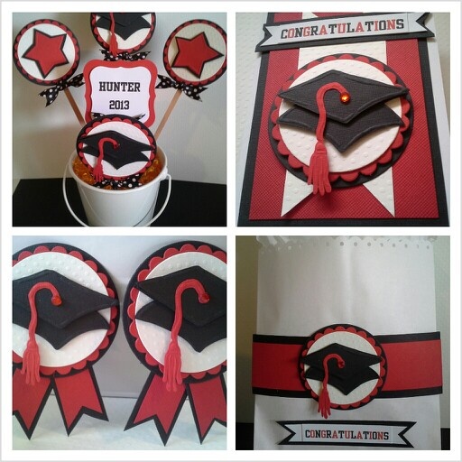 chucklesandcharms: Graduation and school colors....