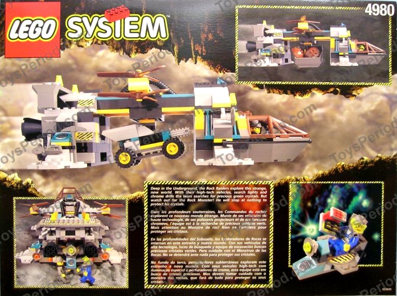 IKAMMANEN: LEGO Tunnel Transport Rock Raiders 4980