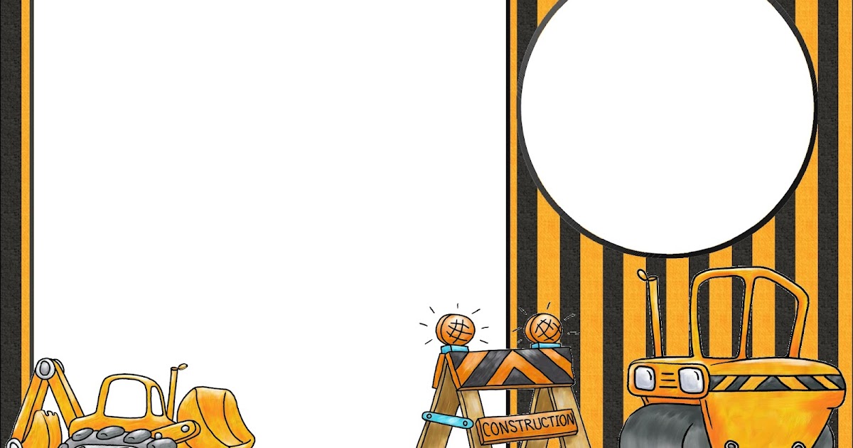 Construction Themed Party: Free Printable Invitations. - Oh My Fiesta ...