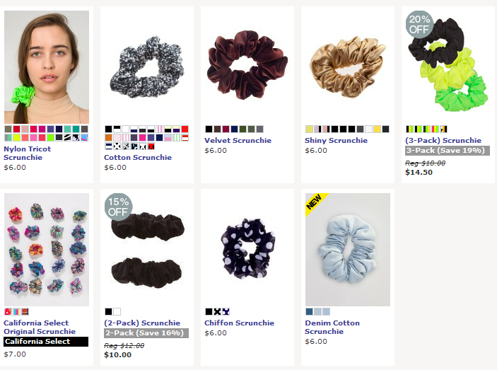 Bringing the Scrunchie Back