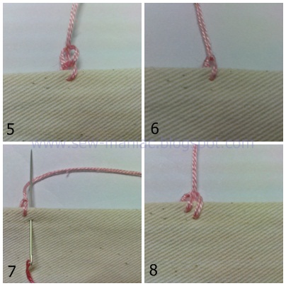 Sew Maniac: Tutorial kemasan leher bunga cengkih