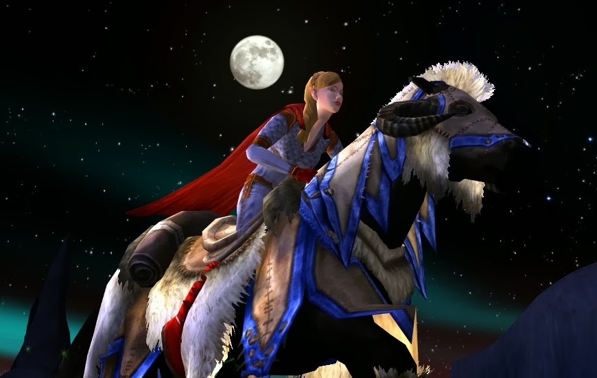 Supergirl of Lorien: Snow Beast Steed