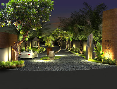 Inspirasi Desain Gerbang Masuk Perumahan Villa || Entrance Villa