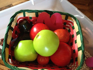 Busy Hands Blessed Hearts: Apple Picking Fall Sensory Bin