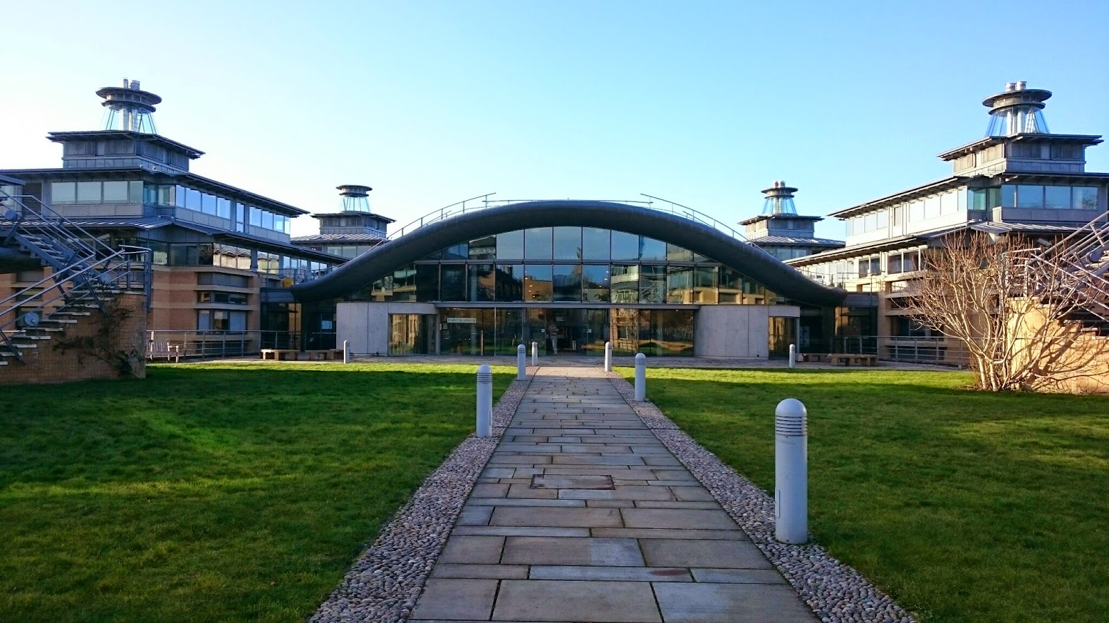 [英國 劍橋] 劍橋學院之旅~Centre for Mathematical Sciences & Churchill College in ...