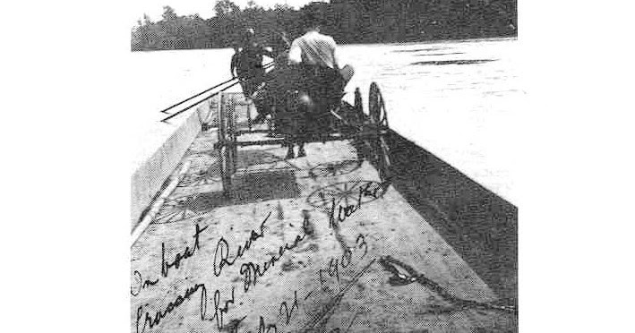 Caswell County North Carolina: Ferries at Milton, North Carolina