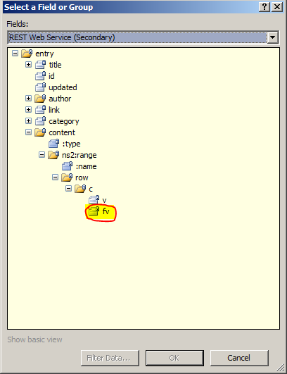 .: SharePoint 2010 + InfoPath 2010 + Excel Services + REST API
