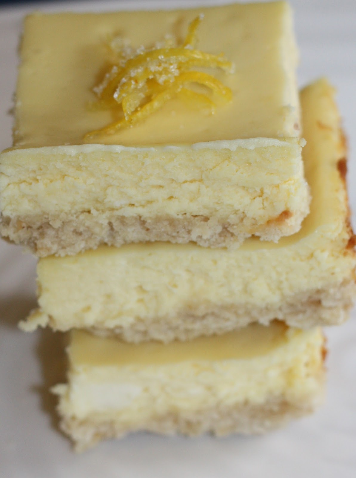 Mel's Sweet Treats: Lemon Cheesecake Squares (for Passover!)