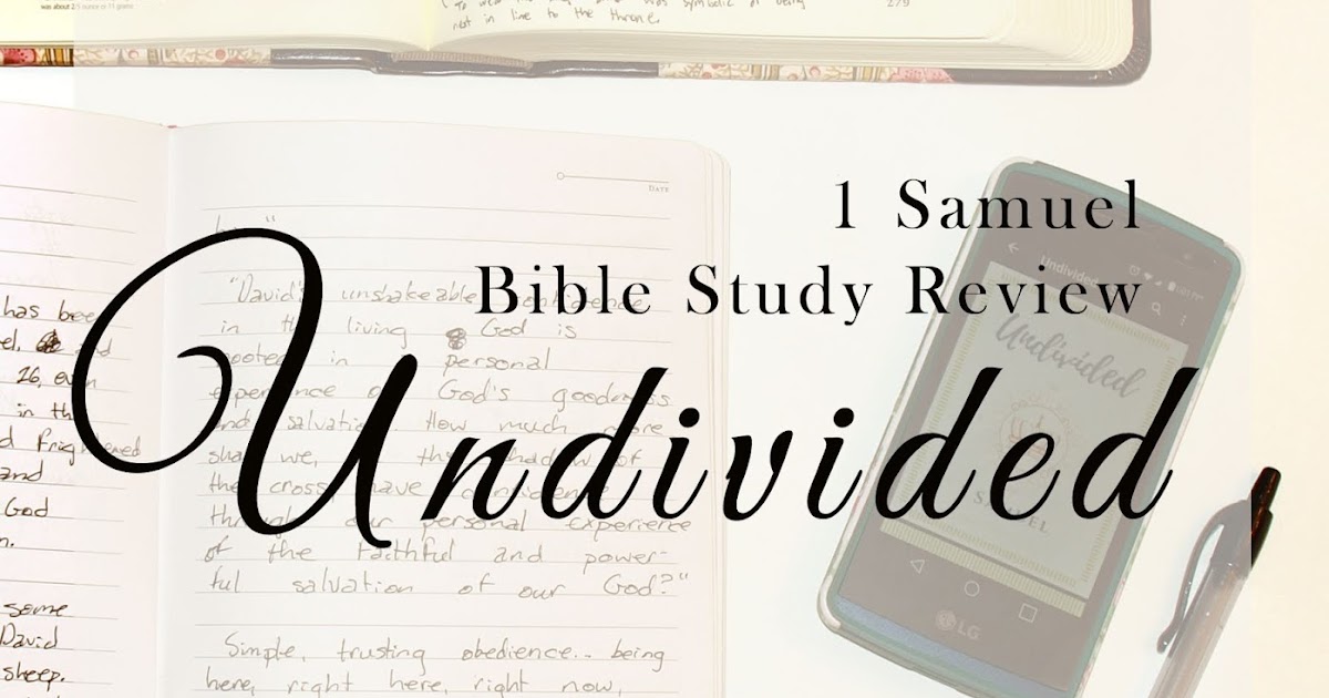 Forget Not His Benefits: Undivided: A Study in 1 Samuel Bible Study Review