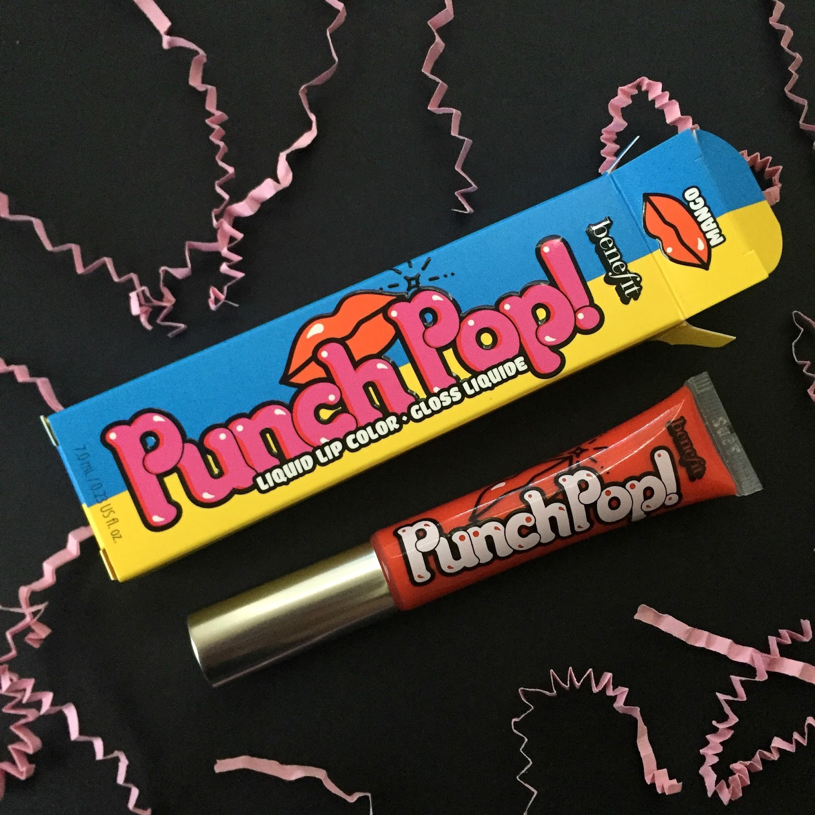 Benefit Cosmetics Punch Pop! Liquid Lip Color in Sugar Cookie, Pink ...
