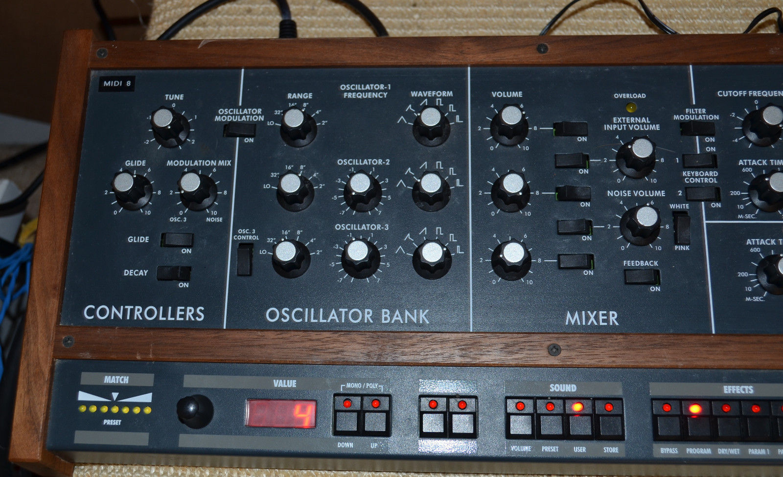 MATRIXSYNTH: Creamware Minimax ASB Moog Minimoog clone