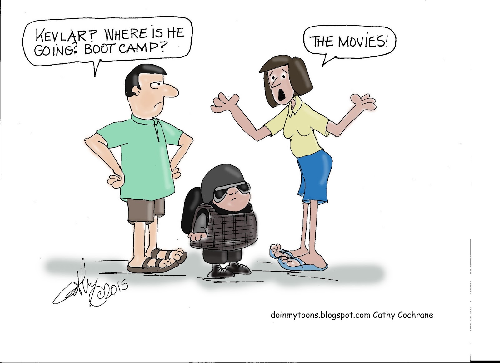 DoinMyToons: Kevlar Kids