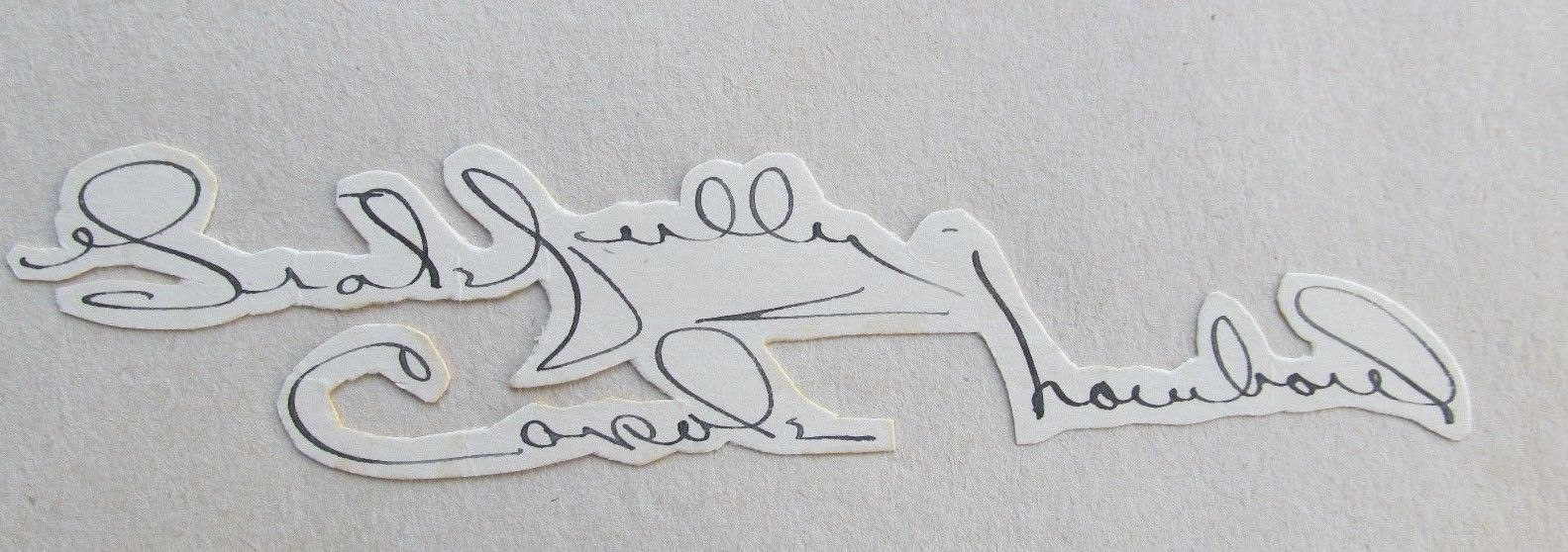 Thelma Todd: Movie Star Autographs