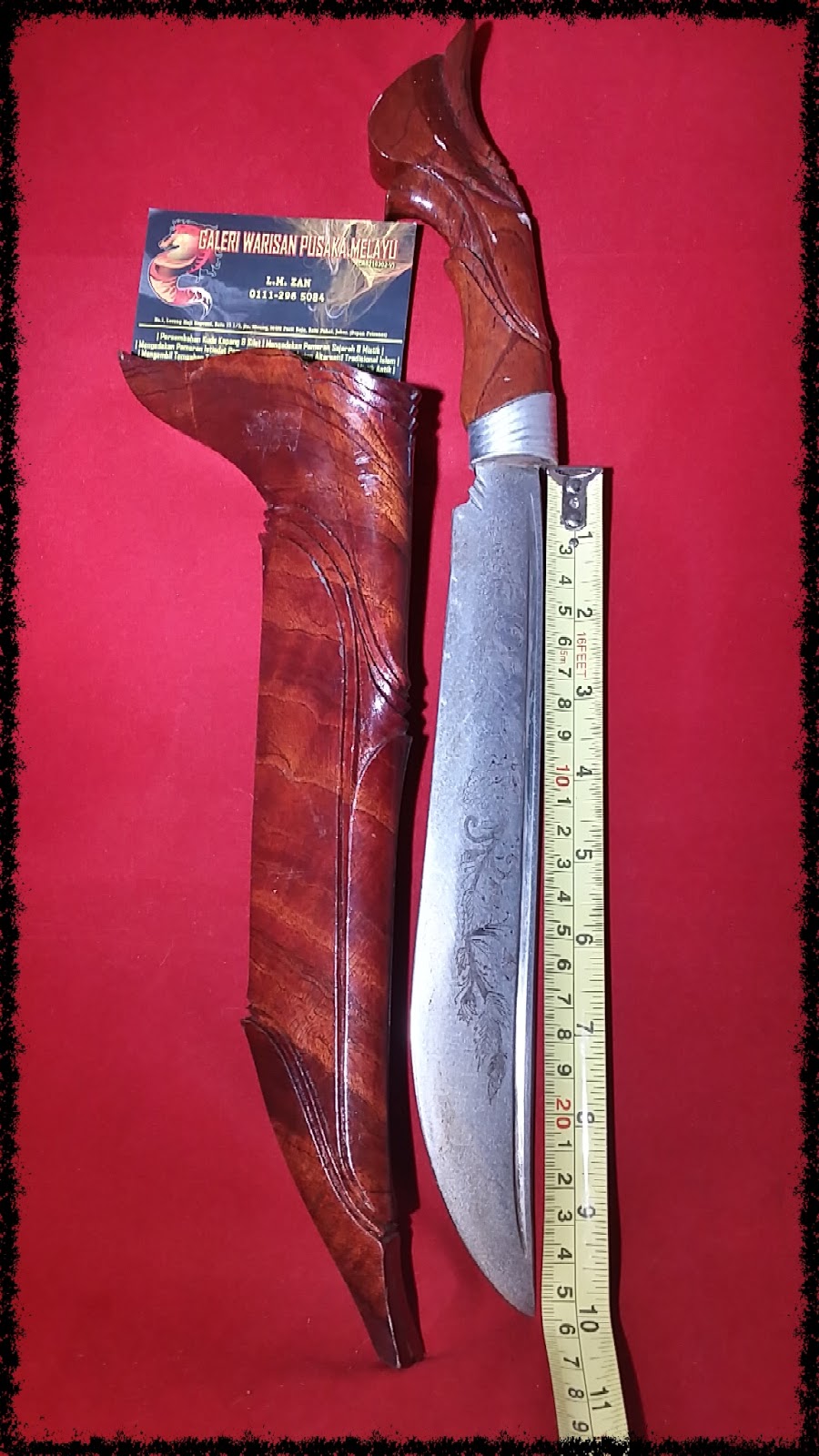 SELANGKAH KE ALAM MISTIK: PARANG BUNGA BESI