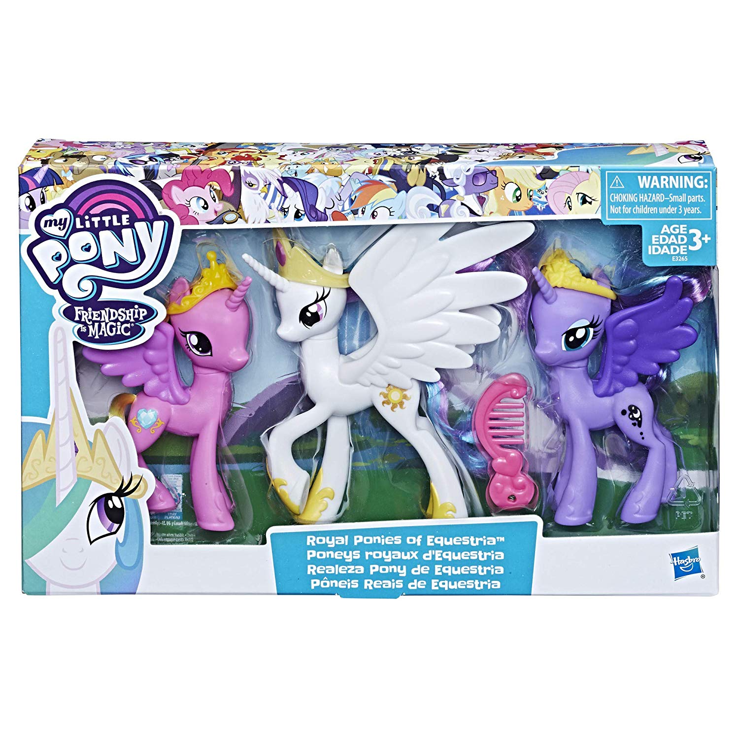My Little Pony Royal Ponies of Equestria Princess Luna Brushable Pony ...