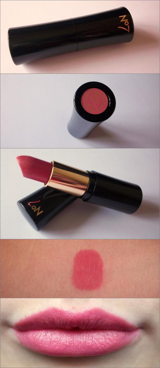 FOXY UNIQUE: No7 MOISTURE DRENCH LIPSTICK - 90 WATERLILY