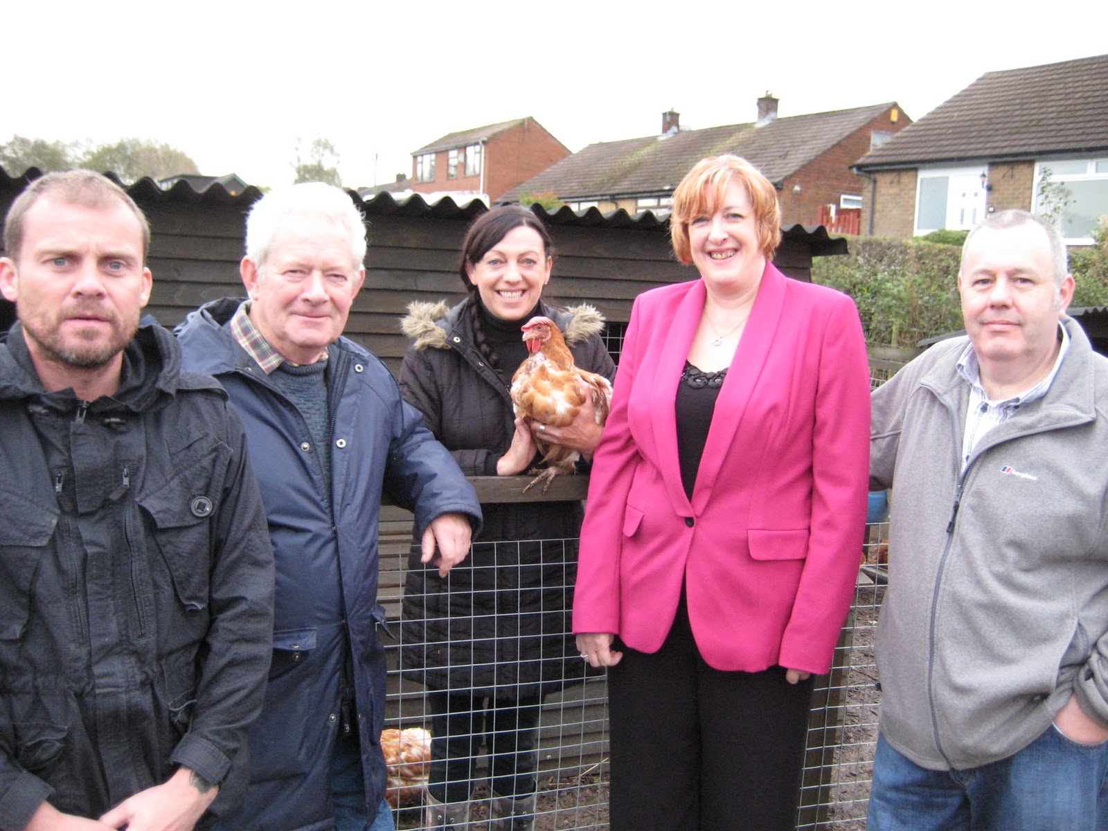 Yvonne Fovargue MP: Ex-Battery hens get the ‘Good life’ thanks to Lucky ...