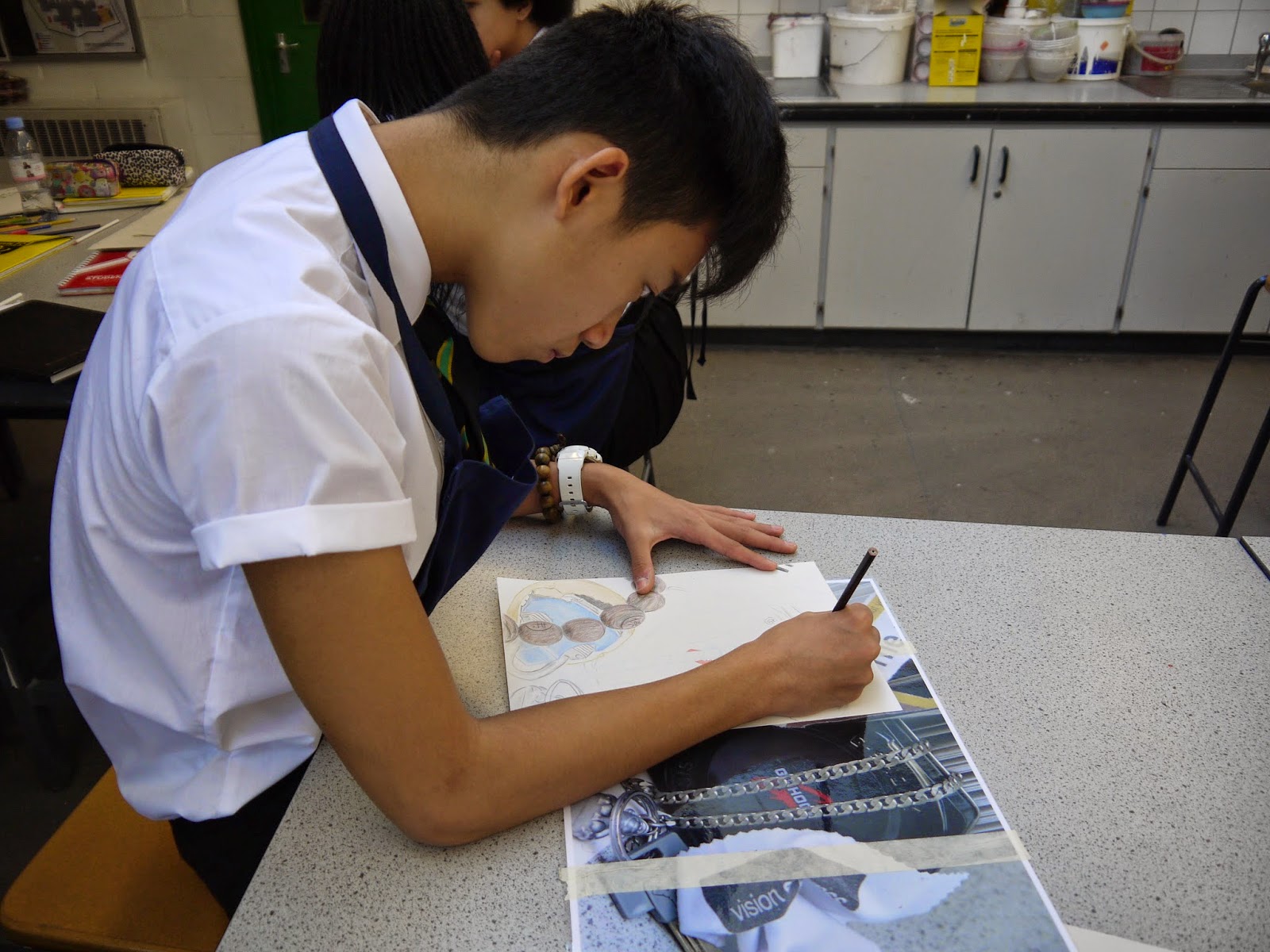 HCACP Art Department : Through the studio window...Year 10 Safely ...