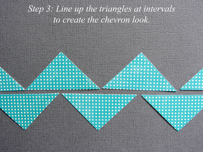 Homespun with Heart: make your own chevrons and a challenge...