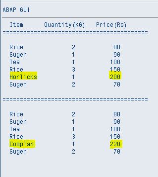 Modify Table Statement - LearnSapAbap