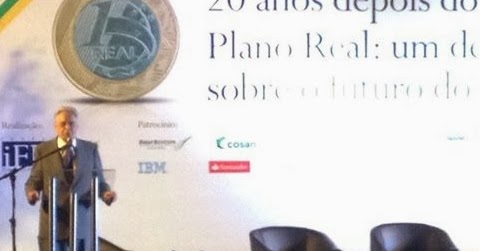 ‘FMI não apoiou o Plano Real’, relembra FHC nos 20 anos da moeda