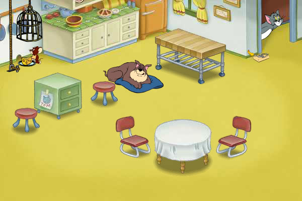 Cartoon Games: Tom's Trap - o - matic - Cartoon Games