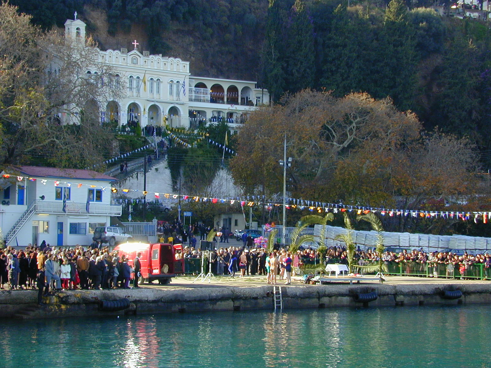 Our Travels, Temples, and Theaters: Aigio, Greece, December 2000