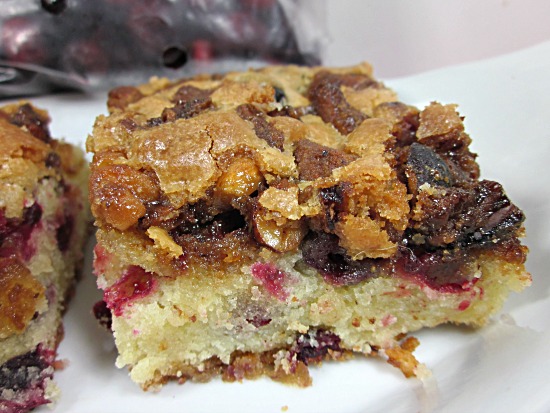 From Grandma Loy's Kitchen: Cranberry Crunch Cake-Secret Recipe Club