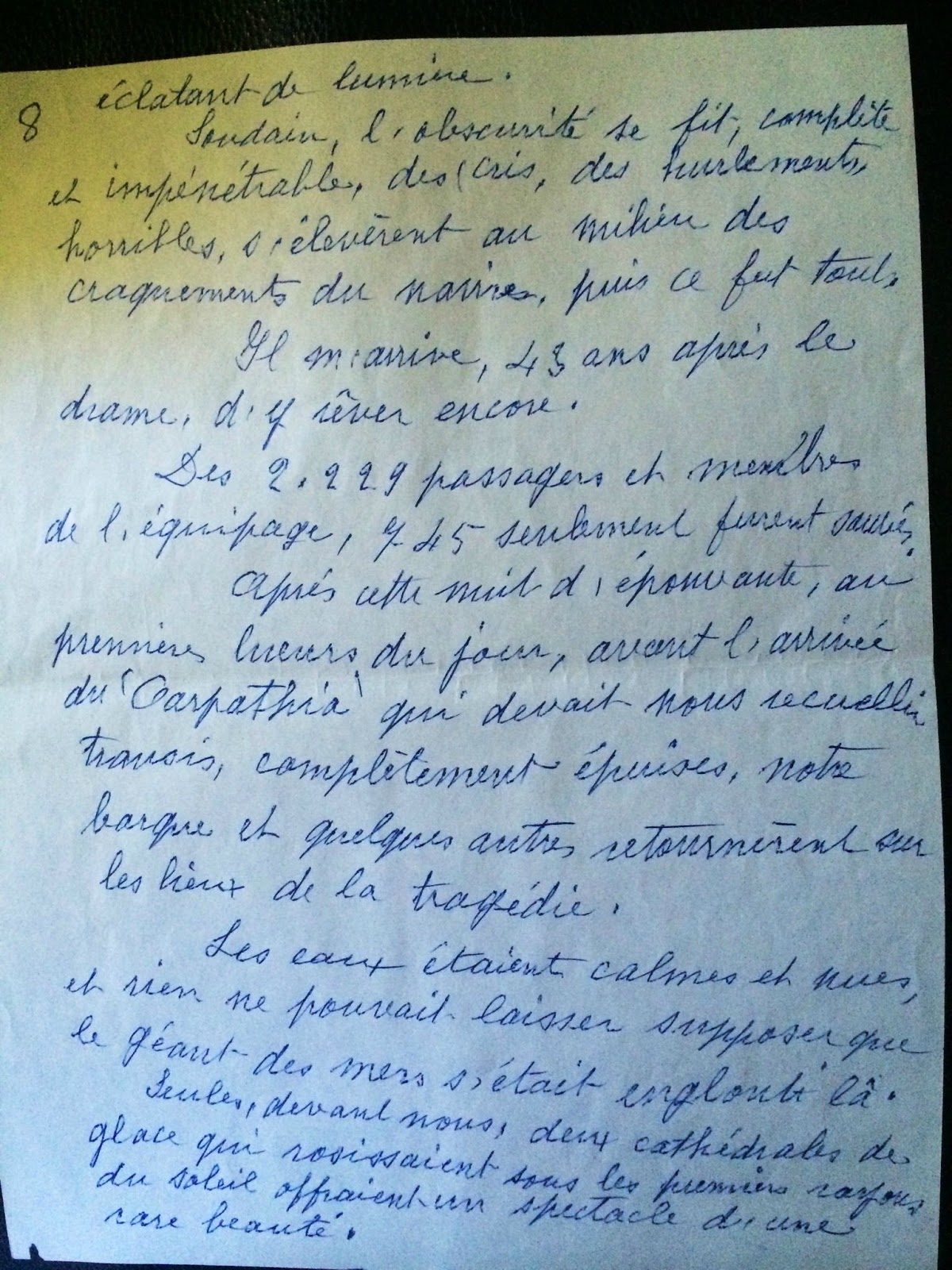 Titanic Survivor’s Letter Reveals Harrowing New Perspective on the ...