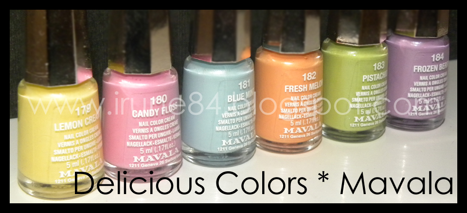 * iRu *: | #468 ... Colección Delicious Colors * Mavala