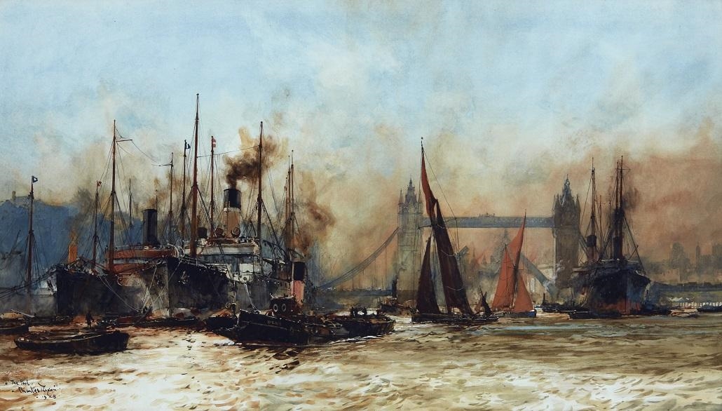 Art Blog: 13 Classic Works of Art, Marine Paintings - With Footnotes, #30b