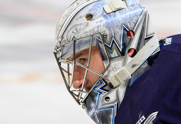 I Love Goalies!: Connor Hellebuyck 2015-16 Mask