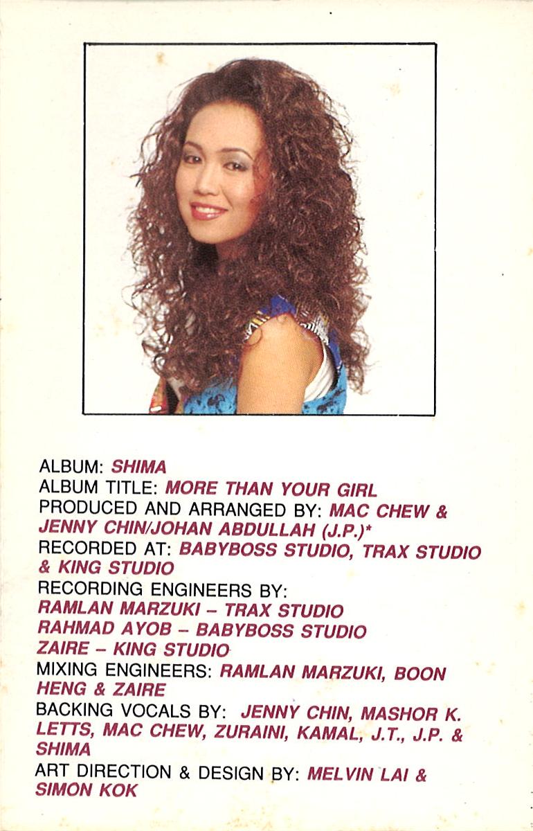 SHIMA | The Best Singer Ever Born: DISCOGRAPHY (STUDIO ALBUM): MORE ...