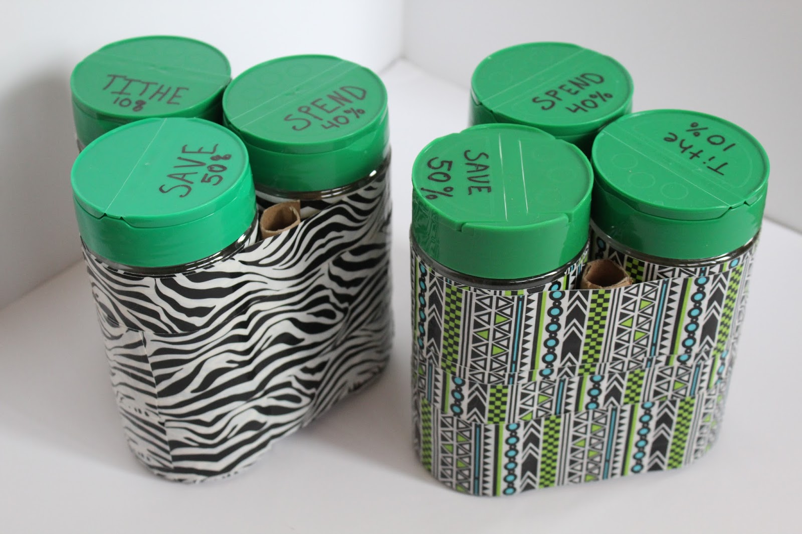 Sunshine and Spoons: How to Make DIY Spend Save Share Banks