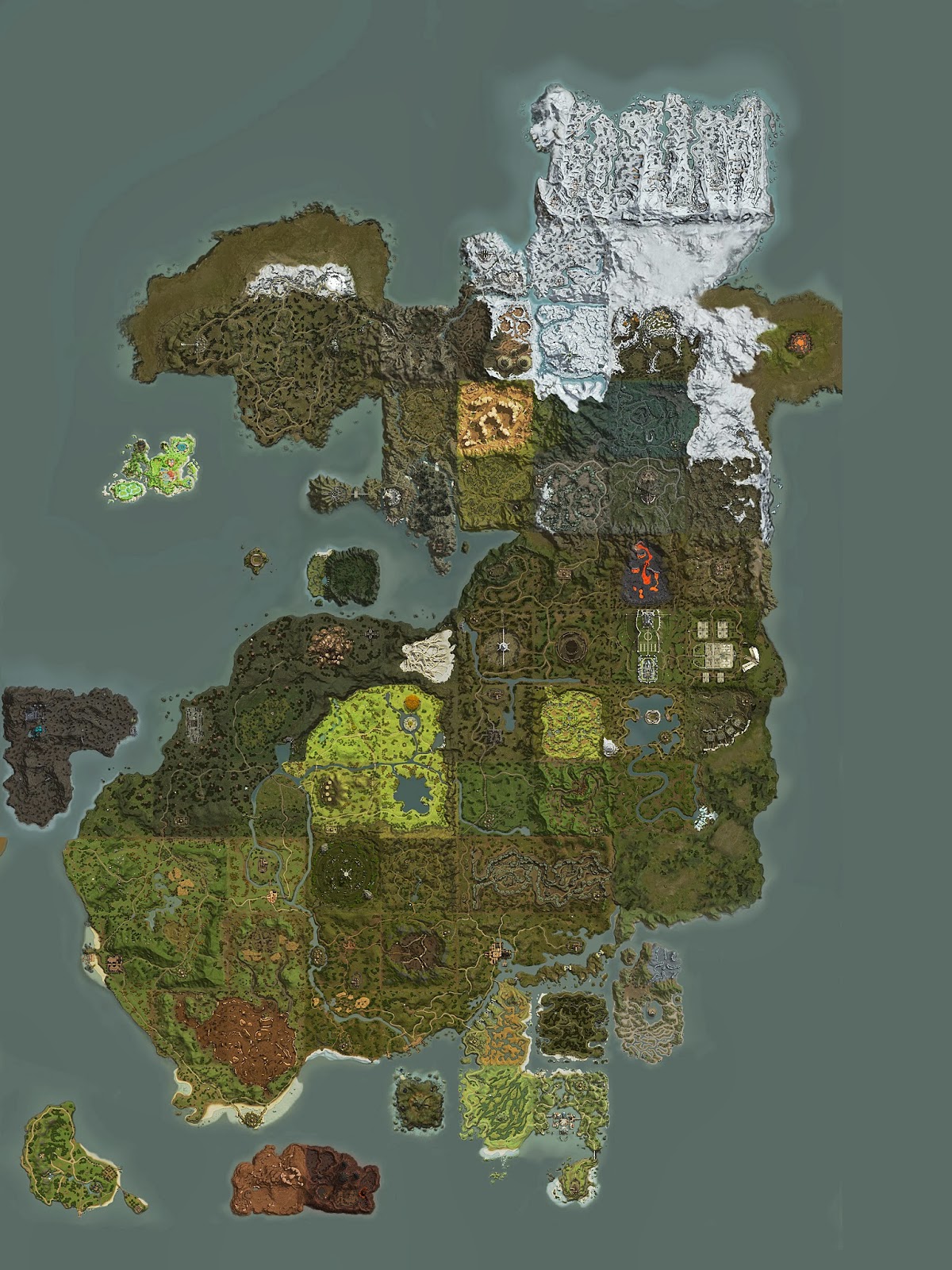 Lineage 2 - best mmo ever: Lineage 2 - World maps