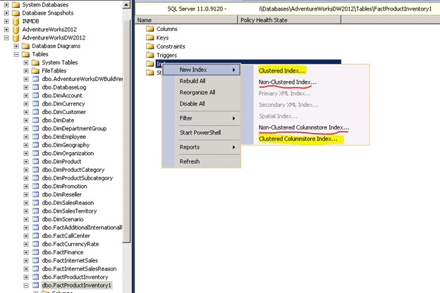 Sql Industry A Place To Learn Clustered Columnstore Index