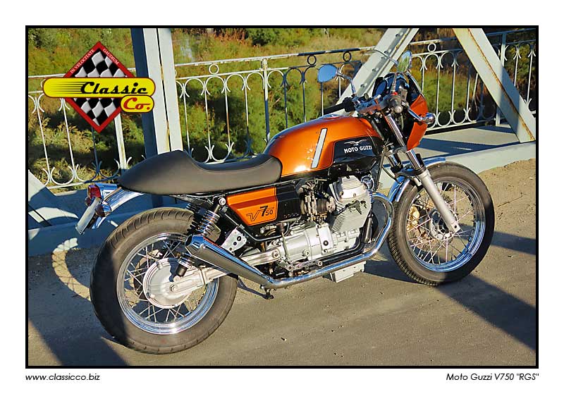 Racing Cafè: Moto Guzzi V750 "RGS" by Classic Co.