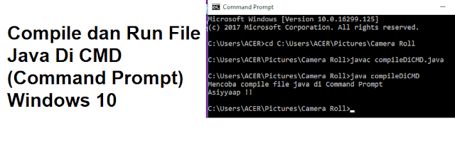Cara Compile dan Run Program Java Di CMD Windows (Menulis Code Java di Sublime Text) ~ Coding ...