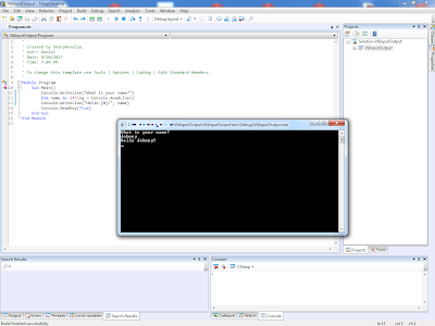 Programmer's Ranch: VB .NET Basics: Input and Output