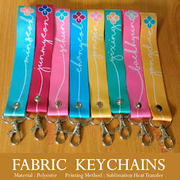 Fabric Keychains
