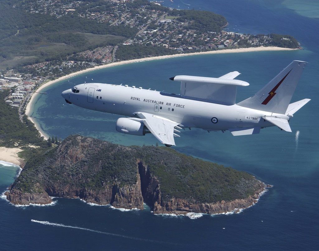 WARFARE Blog: BOEING 737 AEW&C WEDGETAIL. A visão de águia da Boeing