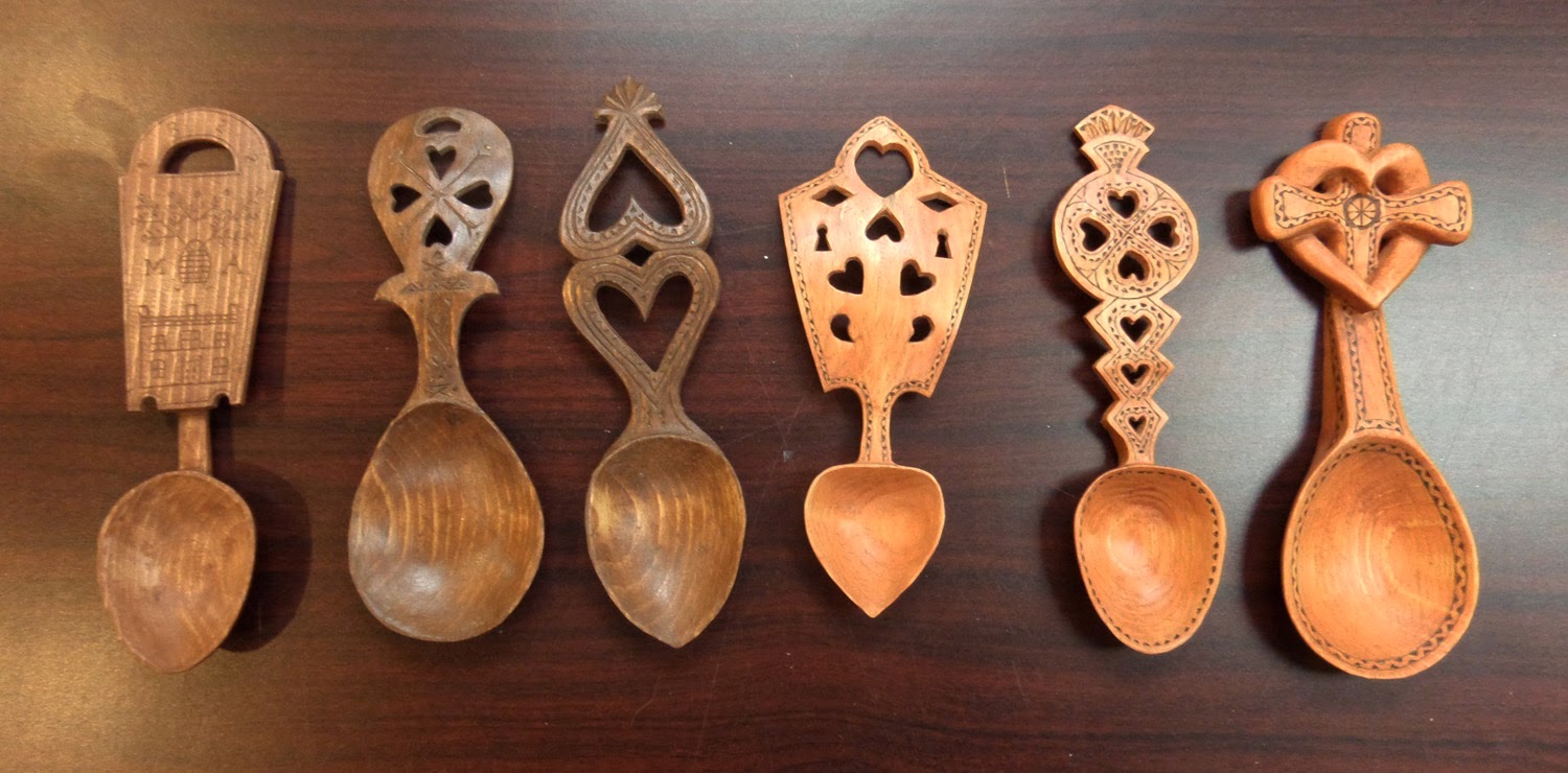 From the Desk of Murray Lincoln: Carving Lovespoons – or Love Spoons