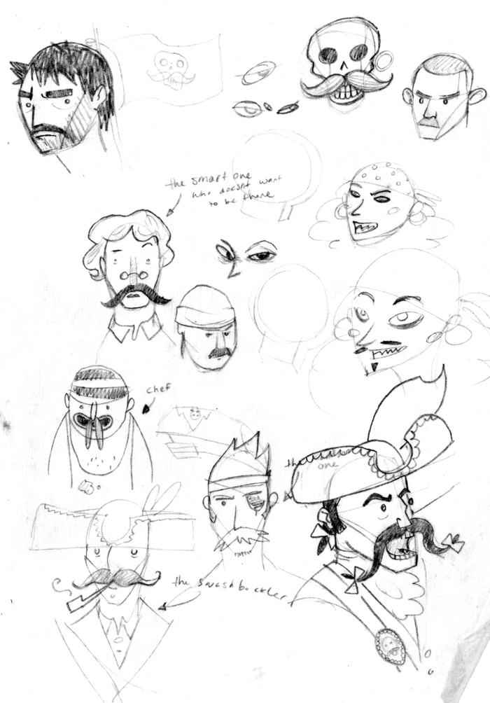 Mark Eberhardt Illustration: Mustache Pirates