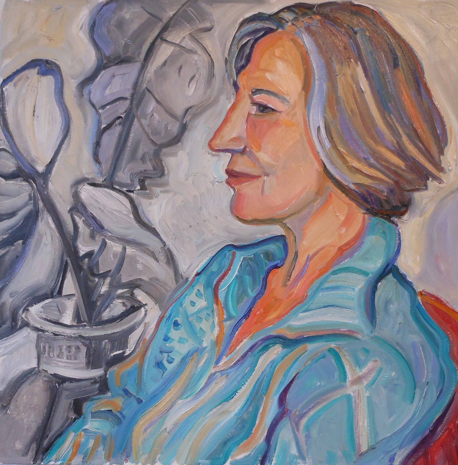 Kate Knapp Artist Blog: Portrait Time of year....Tory