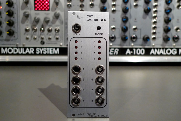 MATRIXSYNTH: Analogue Solutions CVT / CV to Trigger Eurorack Module