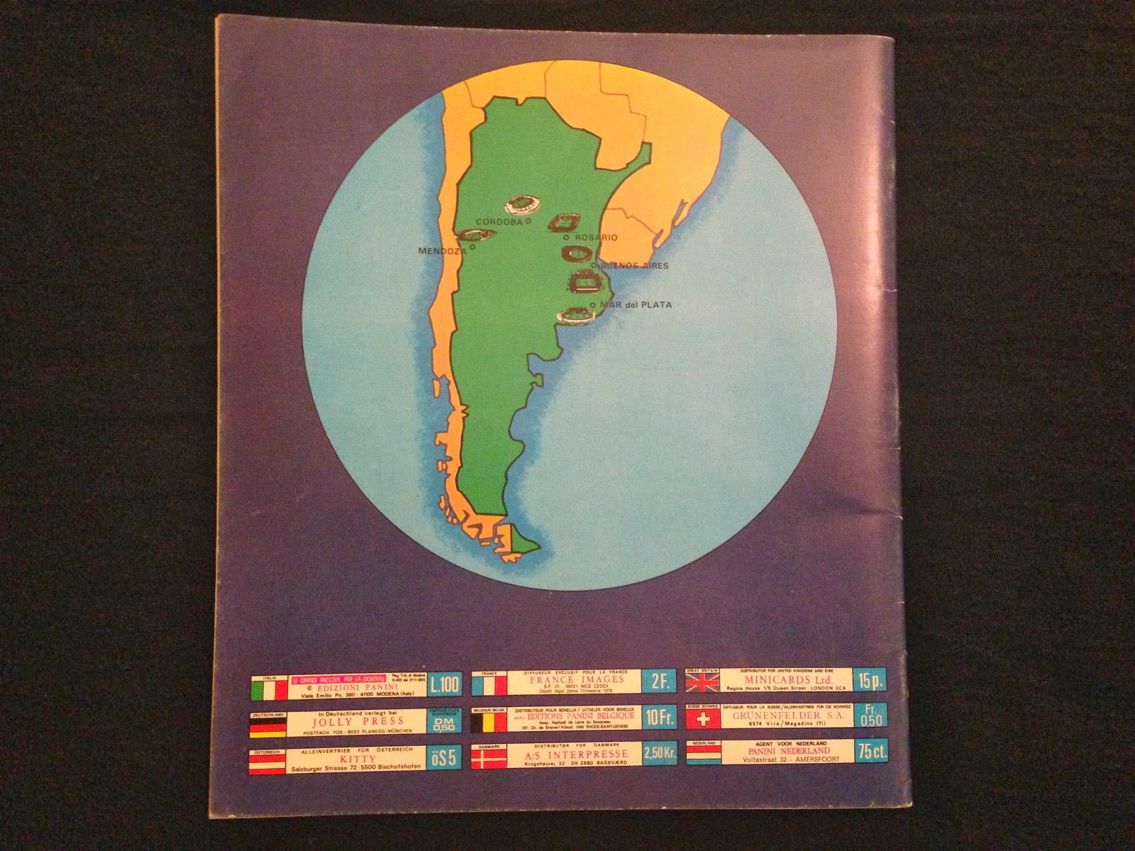 Copa Mundial de Fútbol – Argentina 78: Panini - FIFA World Cup 1978 ...